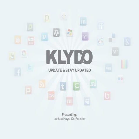 Klydo pitchdeck | PPT