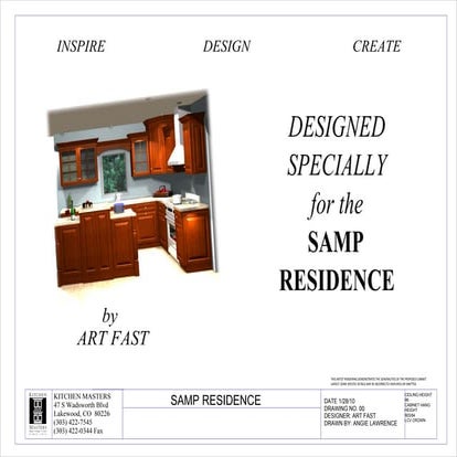 Kitchen Presentation Sample | PDF | Interior Decorating | Home & Garden