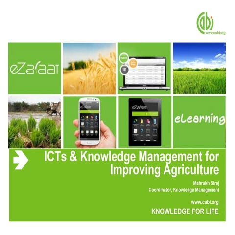 Improving Governance and Knowledge Managment in Agriculture using ...