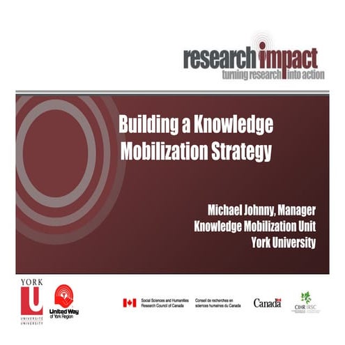 Building a KMb Strategy - September 19, 2012 | PPT