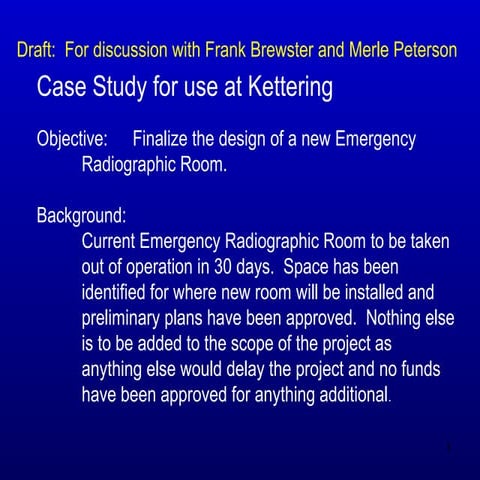 Kmc case study to present | PPT