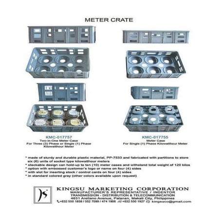 METER CRATE | PDF