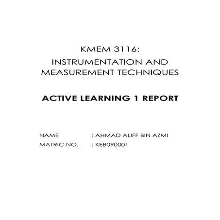 Kmem 3116 al1 report (keb090001) | DOCX