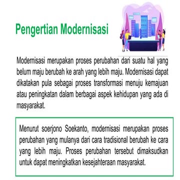 MODERNISASI | PPTX