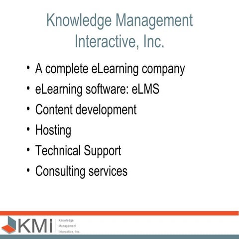 KMi Basic Pres | PPT