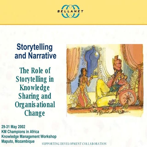 Storytelling and Knowledge Management | PPT