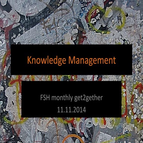 Knowledge Management Lecture 4: Models | PDF