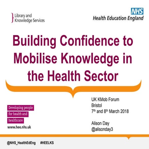 Mobilising evidence Sharing knowledge Improving outcomes - Sue Lacey ...