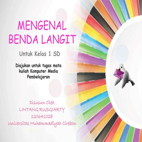 Pembelajaran Tematik Kelas 1 Sd Mengenal Benda Langit Pptx