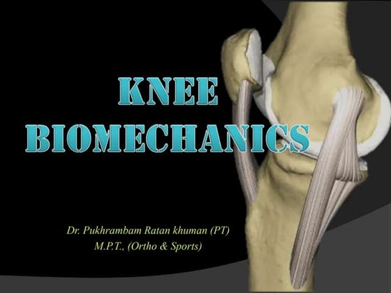 3. biomechanics of Patellofemoral joint | PPT