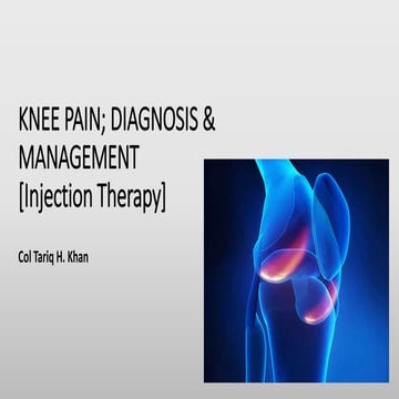 Knee pain | PPTX