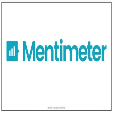 Mentimeter Tutorial Pptx