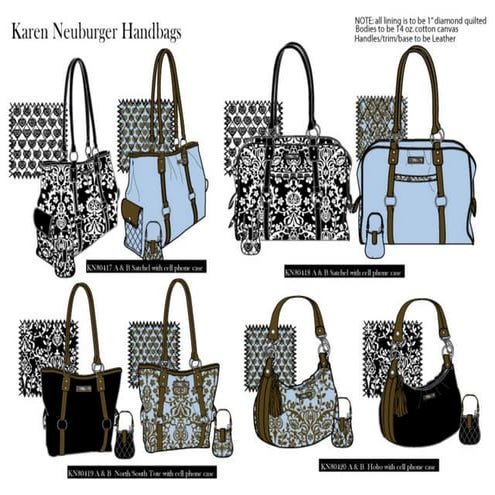 Kn Handbag Line Sheet Copy | PPT