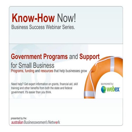 Government Programs and Support | PDF