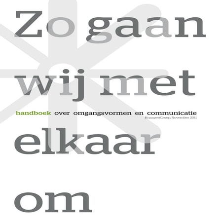 Gedragscode boekje | PDF