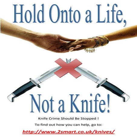 Knife crime poster | DOCX