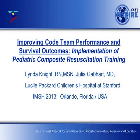 Improving Code Team Performance and Survival Outcomes | PPTX