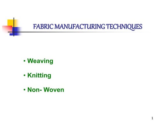 Introduction to Textile | PPT