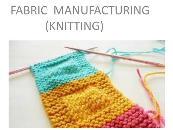 Knitting terminology & definitions | PDF