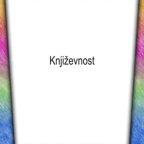 Književnost sedmi razred | PPTX