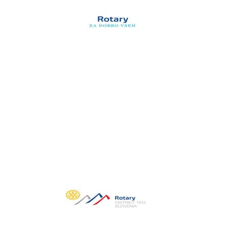 Knjizica o rotary | PDF