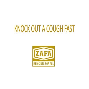 Knock out a cough fast | PDF