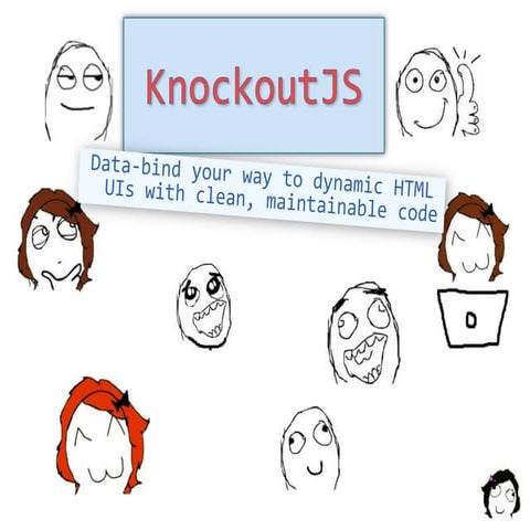 KnockoutJS: Web Dev Bliss | PPTX