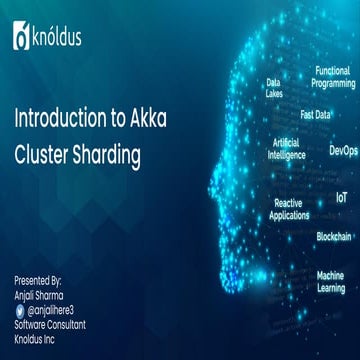 Introduction to Akka Cluster Sharding | PDF | Databases | Computer Software and Applications