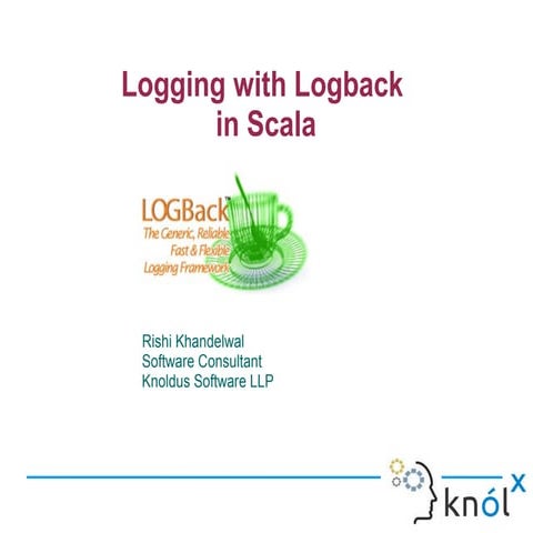Logging With Logback In Scala Ppt 8689