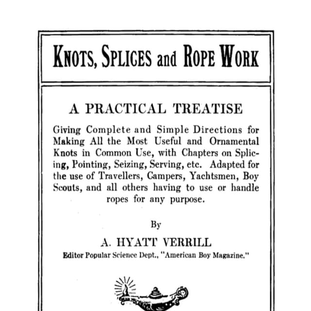 Six basic knots for Scout | PDF