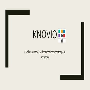 Tutorial de Knovio | PPTX