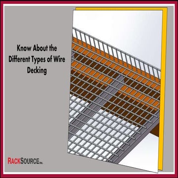 Know about the Different types of Wire Decking | PPTX | Sailing | Sports