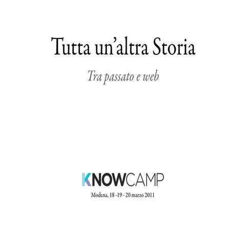 Tutta un'altra Storia | KEY