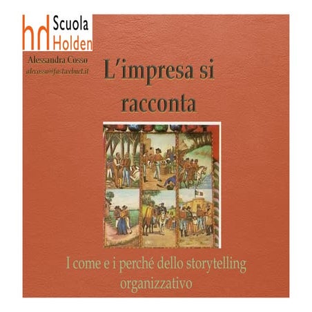 Alessandra Cosso- sL'impresa si racconta: i come e i perché dello ...