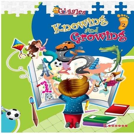 Interactive English Workbook for LKG – Knowing and Growing | PDF