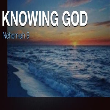 Knowing God | PDF