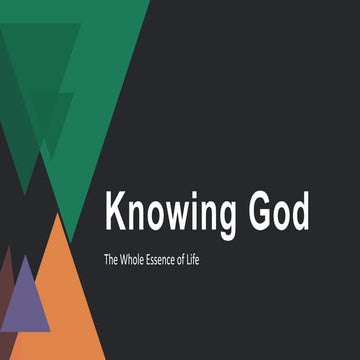 KNowing God.pptx