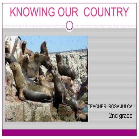 Knowing our country | PPTX