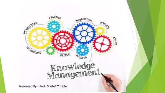 Knowledge Management Process in TCS | PPTX