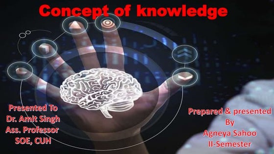 Forms of knowledge | PPT