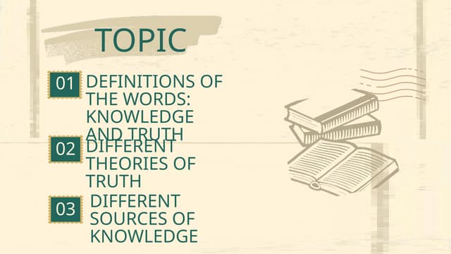 Theories of Truth Powerpoint | PPT