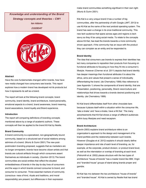 Brand positioning model (Dove case study) | PDF