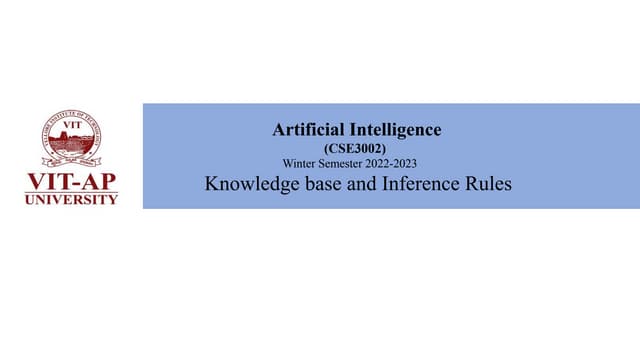 Propositional Logic in Artificial Intelligence | PPT