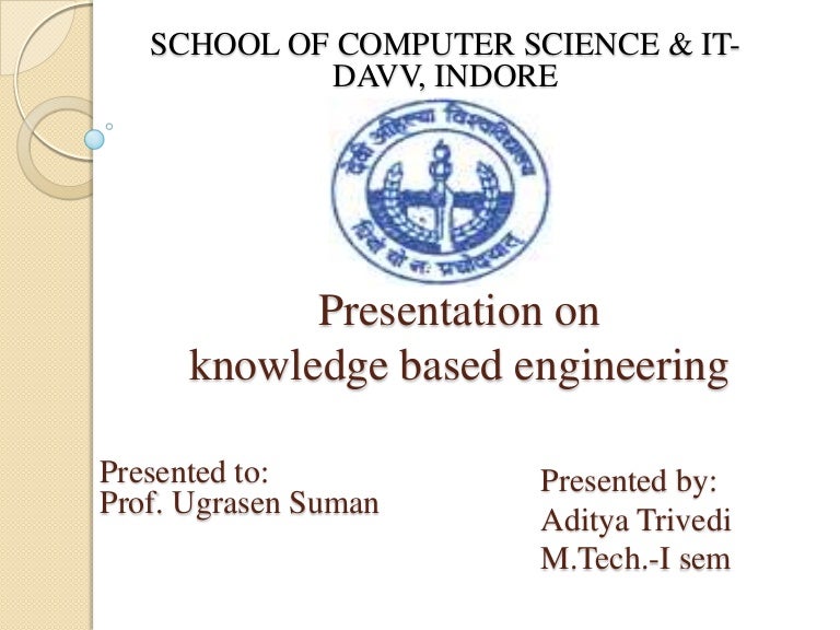 Knowledge Based Engineering