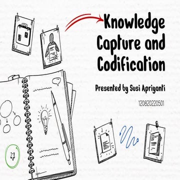KNOWLEDGE CAPTURE AND CODIFICATION Susi Apriyanti.pdf