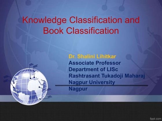 Classification 1st class | PPT