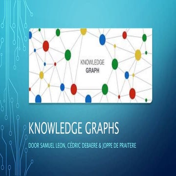 Knowledge graphs | PPT