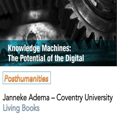 Knowledge machines presentation janneke | PPT