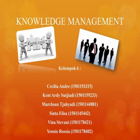 Knowledge Management | PPTX