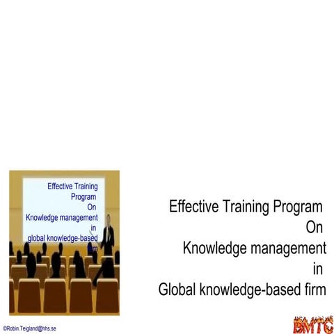 Knowledge management in-global-firm | PPT